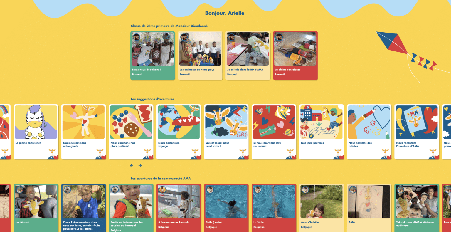 Accueil - AMA girafe - Outil pédagogique